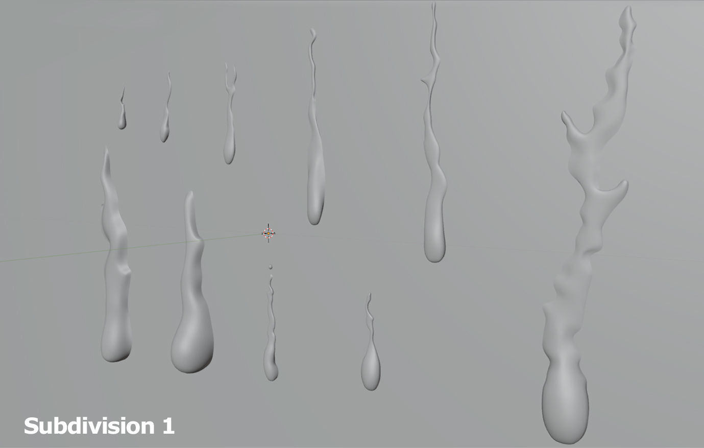 10 Water Drop 3D model - Set of Water Droplets 3D model 3D model | CGTrader