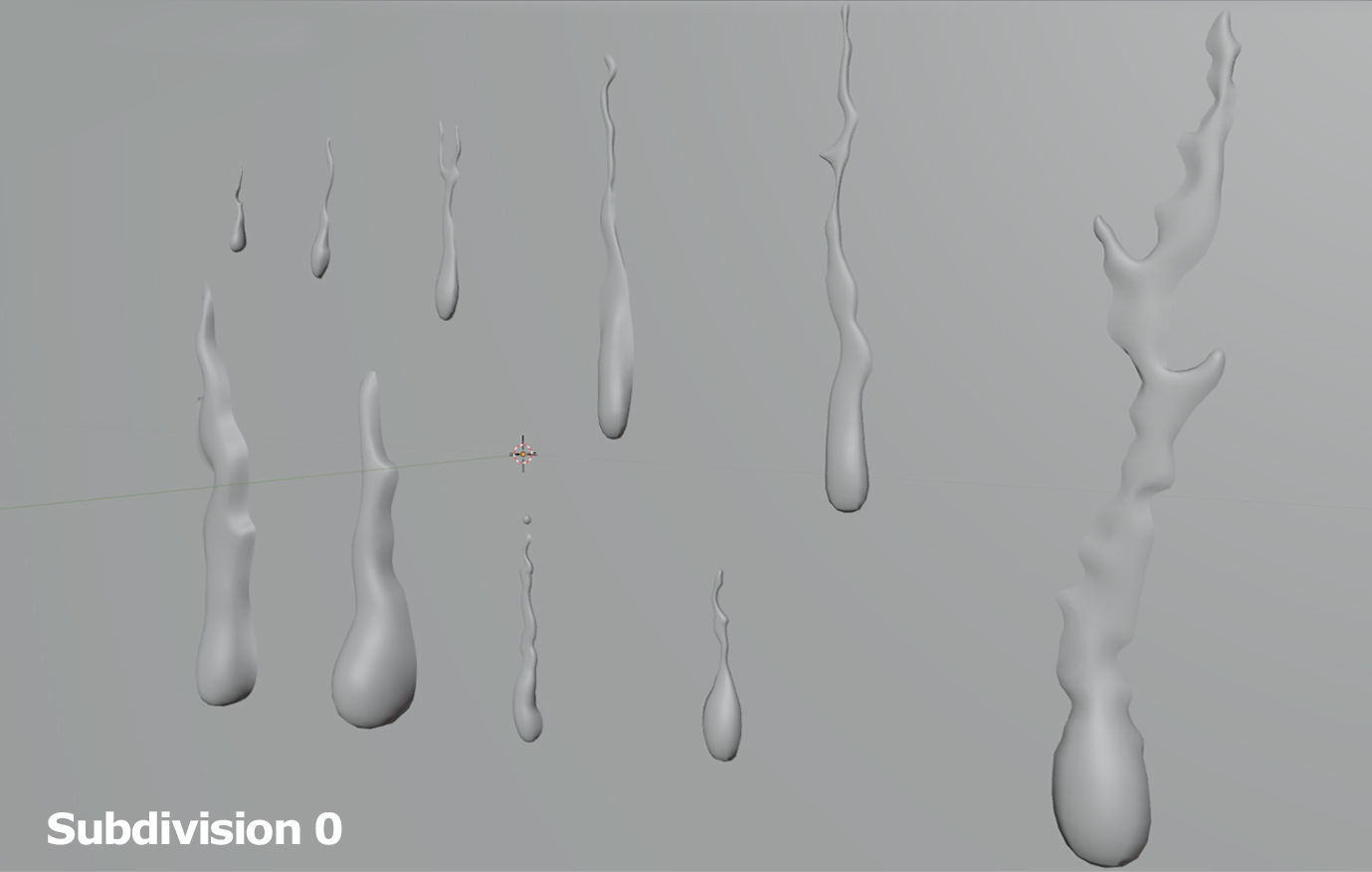 10 Water Drop 3D model - Set of Water Droplets 3D model 3D model | CGTrader