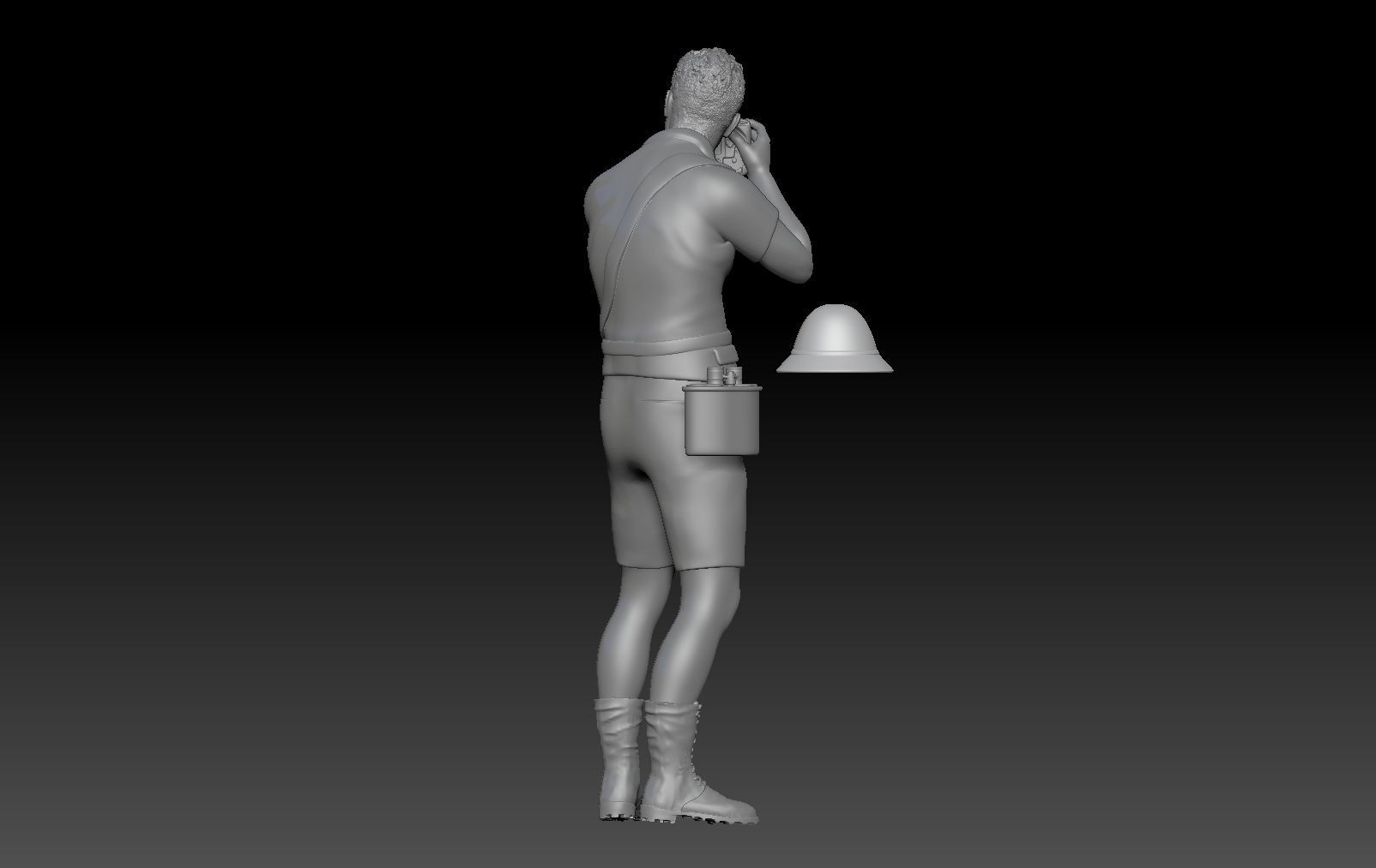 SAFARI PHOTOGRAPHER 3D model 3D printable | CGTrader