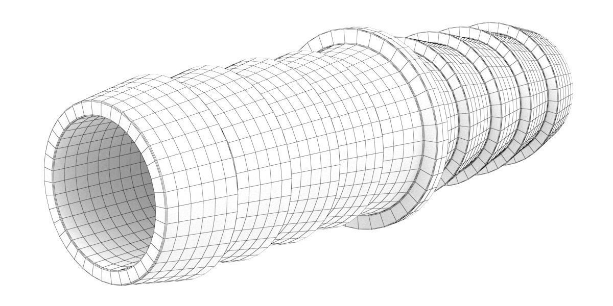 Pipe connector 3D model | CGTrader