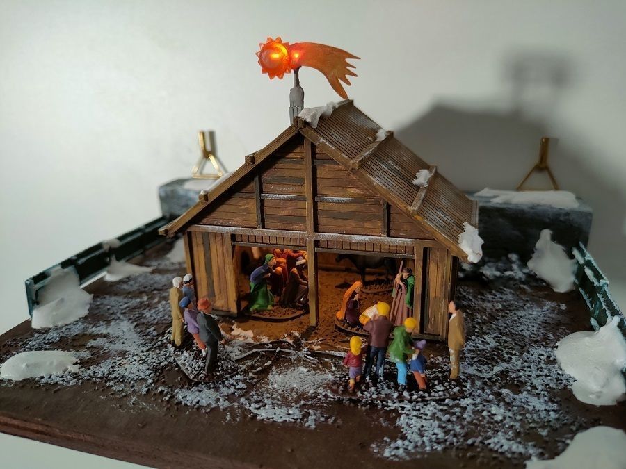 Timber Farm House - H0 Scale 3D model 3D printable | CGTrader