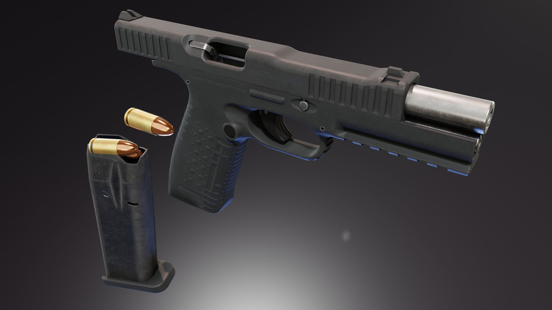 3D model Arsenal Firearms Strike One VR / AR / low-poly | CGTrader