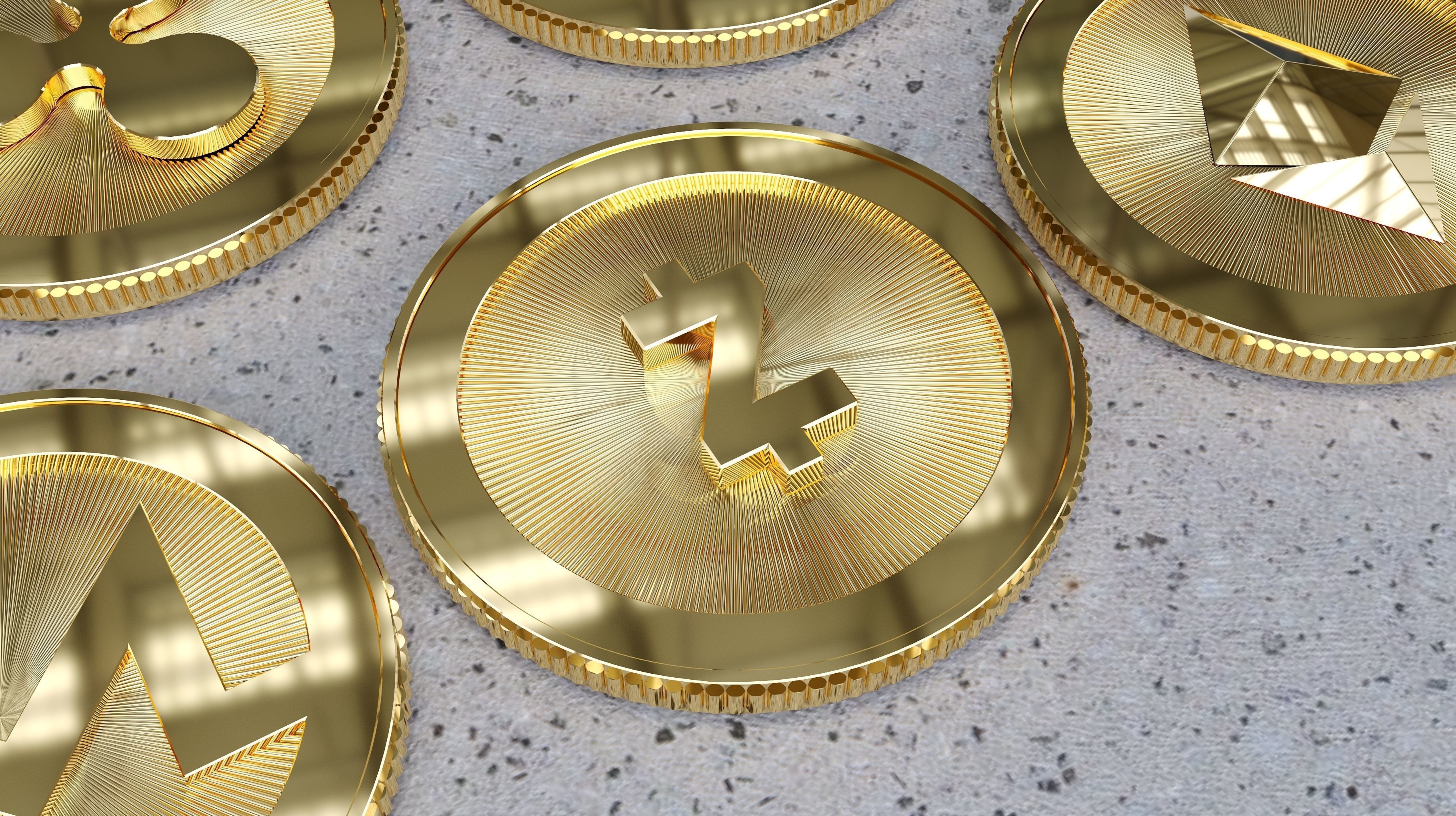 Crypto Money Logo 3D model | CGTrader