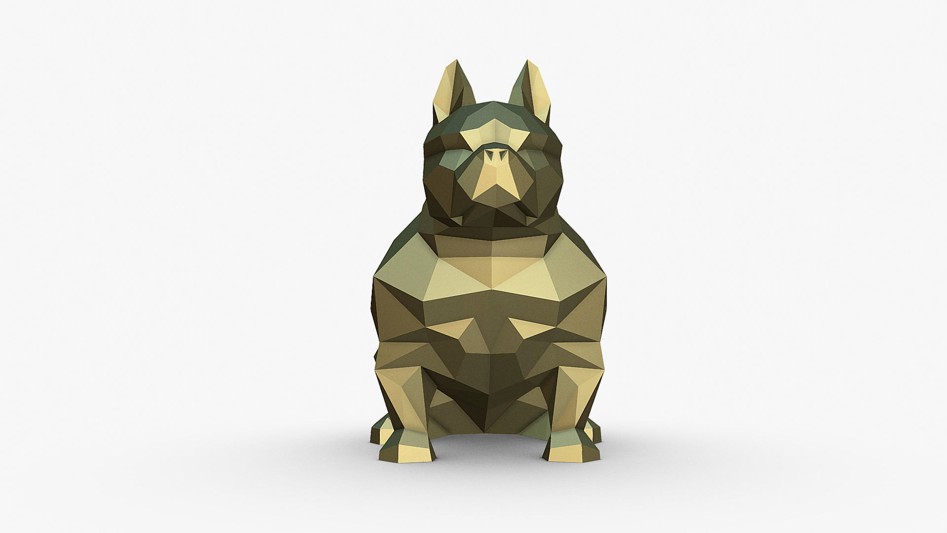 American Bully 3D model 3D printable | CGTrader