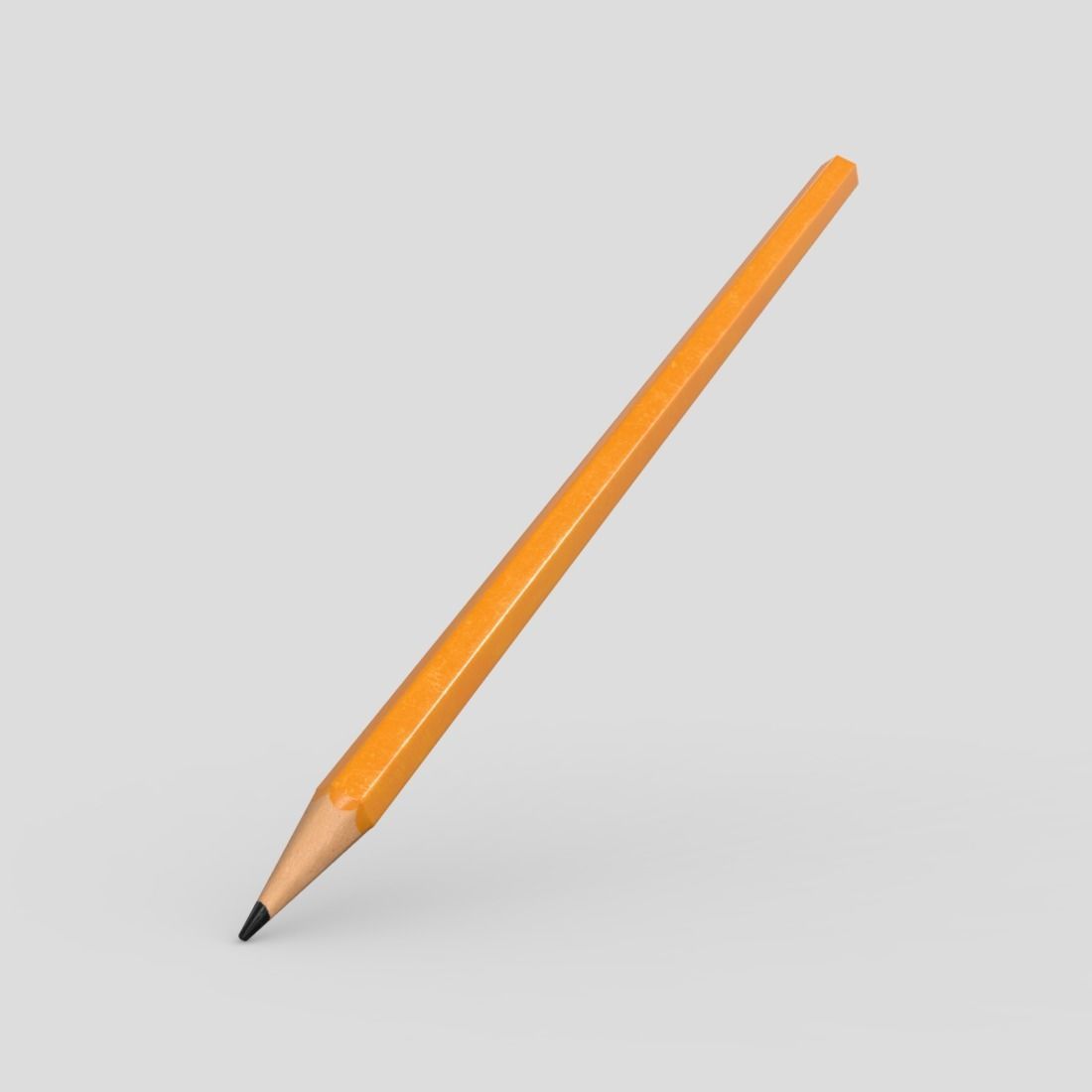CC0 - Pencil free VR / AR / low-poly 3D model | CGTrader