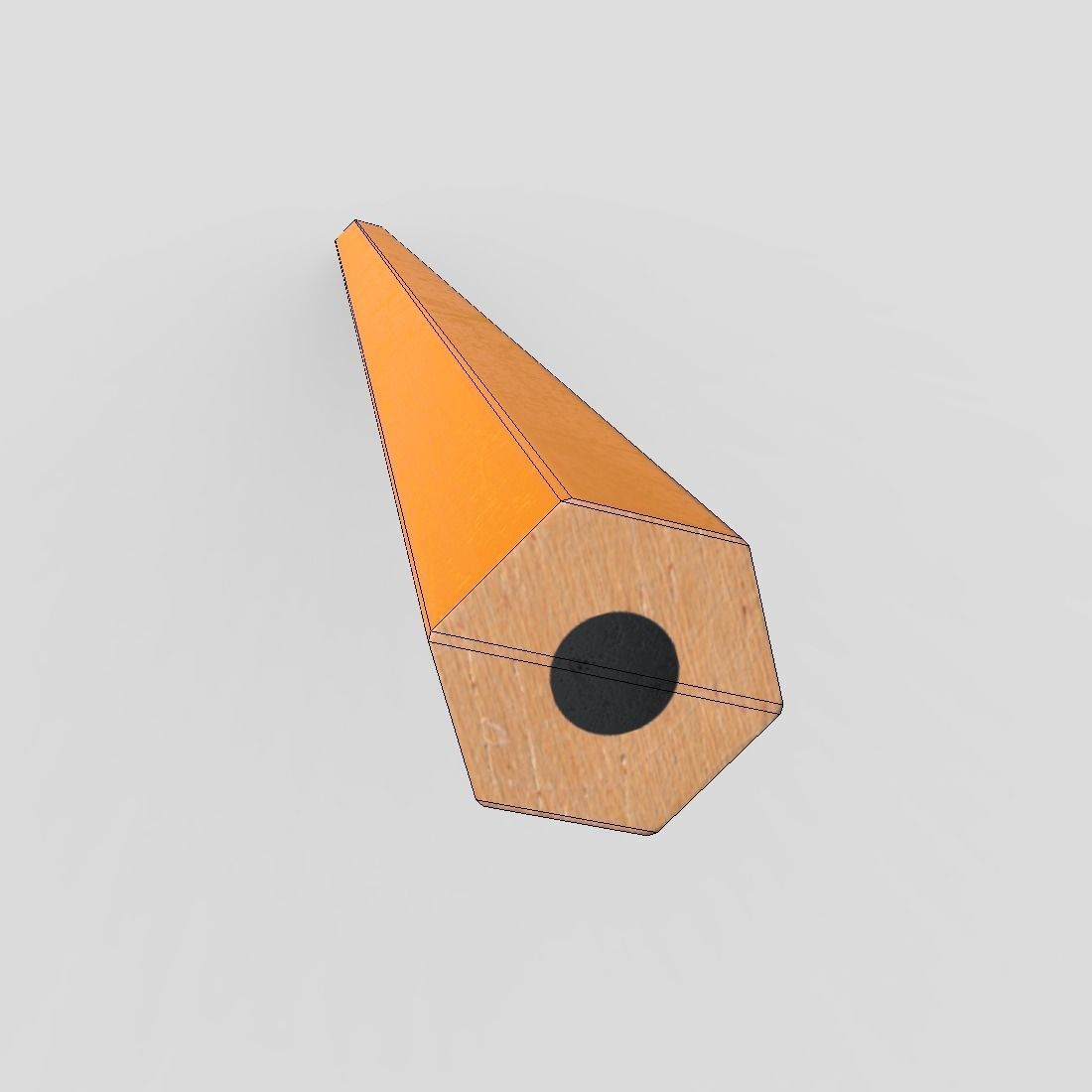 CC0 - Pencil free VR / AR / low-poly 3D model | CGTrader