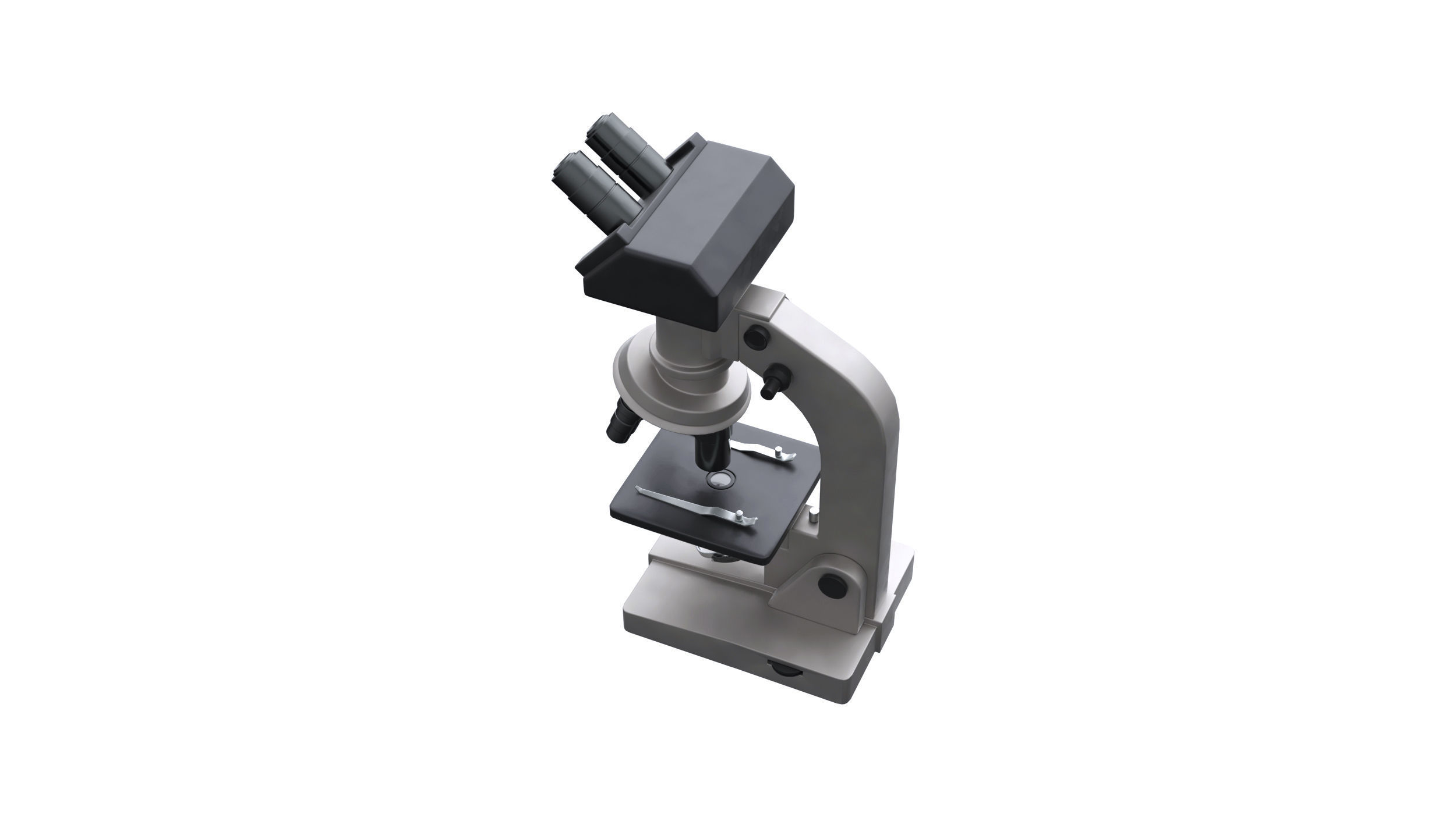 Microscope 3D model | CGTrader