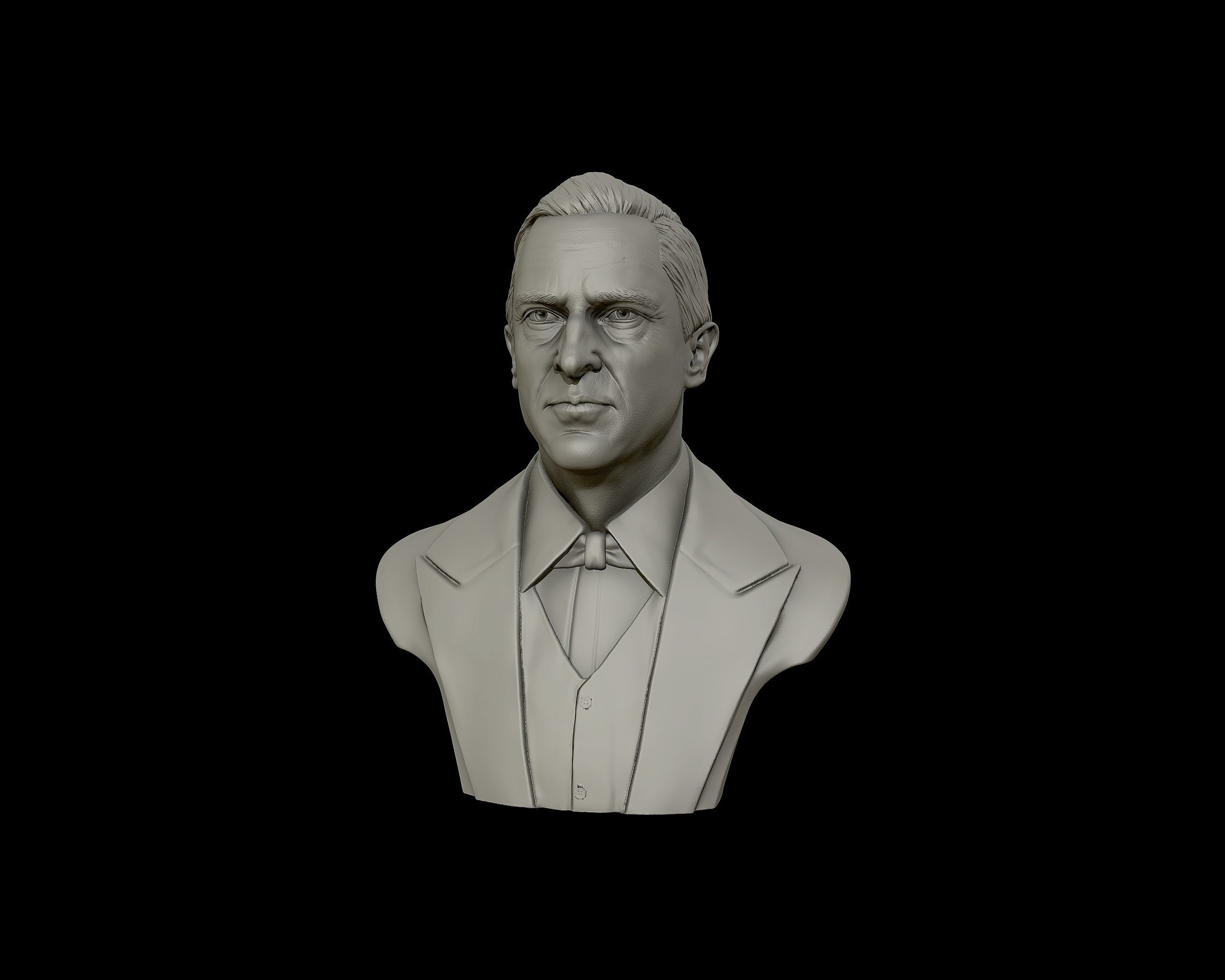 Jeremy Brett as Sherlock Holmes sculpture 3D model 3D printable | CGTrader
