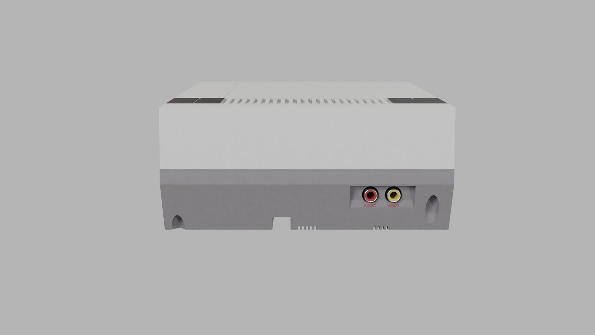 Nintendo Entertainment System 1983 3D model | CGTrader