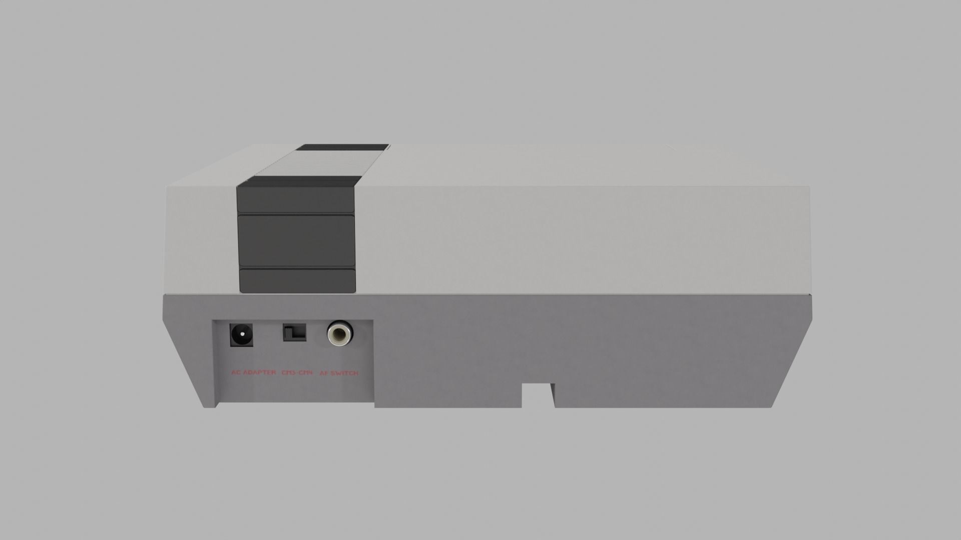 Nintendo Entertainment System 1983 3D model | CGTrader