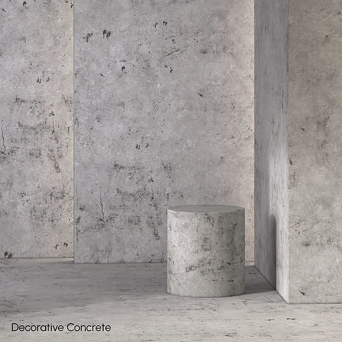 Decorativ Concrete Material 8K-Seamless-Tileable- DrCG No 115 3D model ...