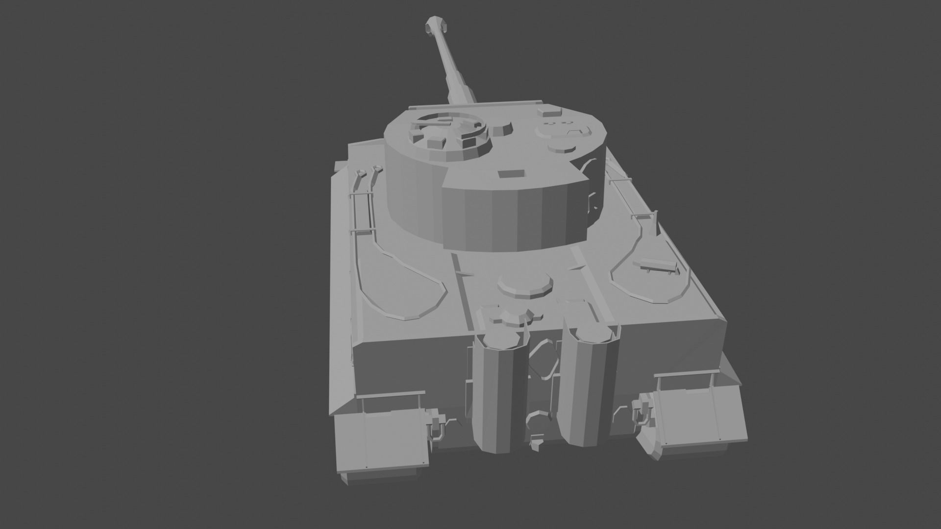 ww2 german Tank Tiger 1 3D model | CGTrader