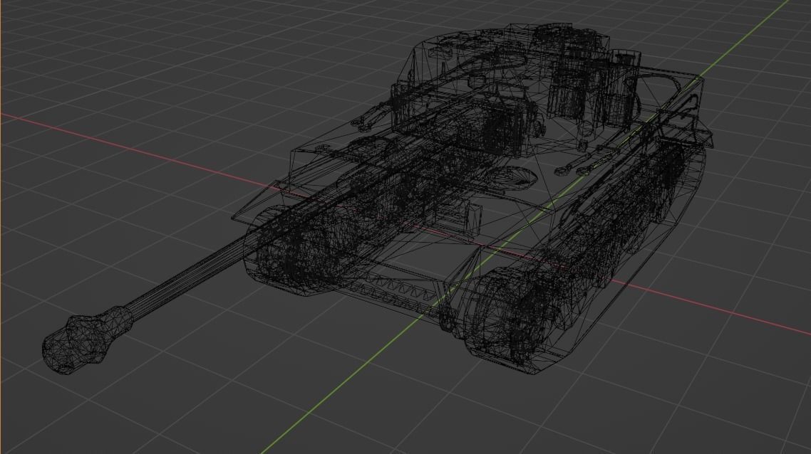 ww2 german Tank Tiger 1 3D model | CGTrader