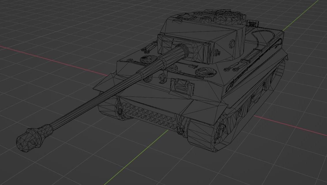 ww2 german Tank Tiger 1 3D model | CGTrader