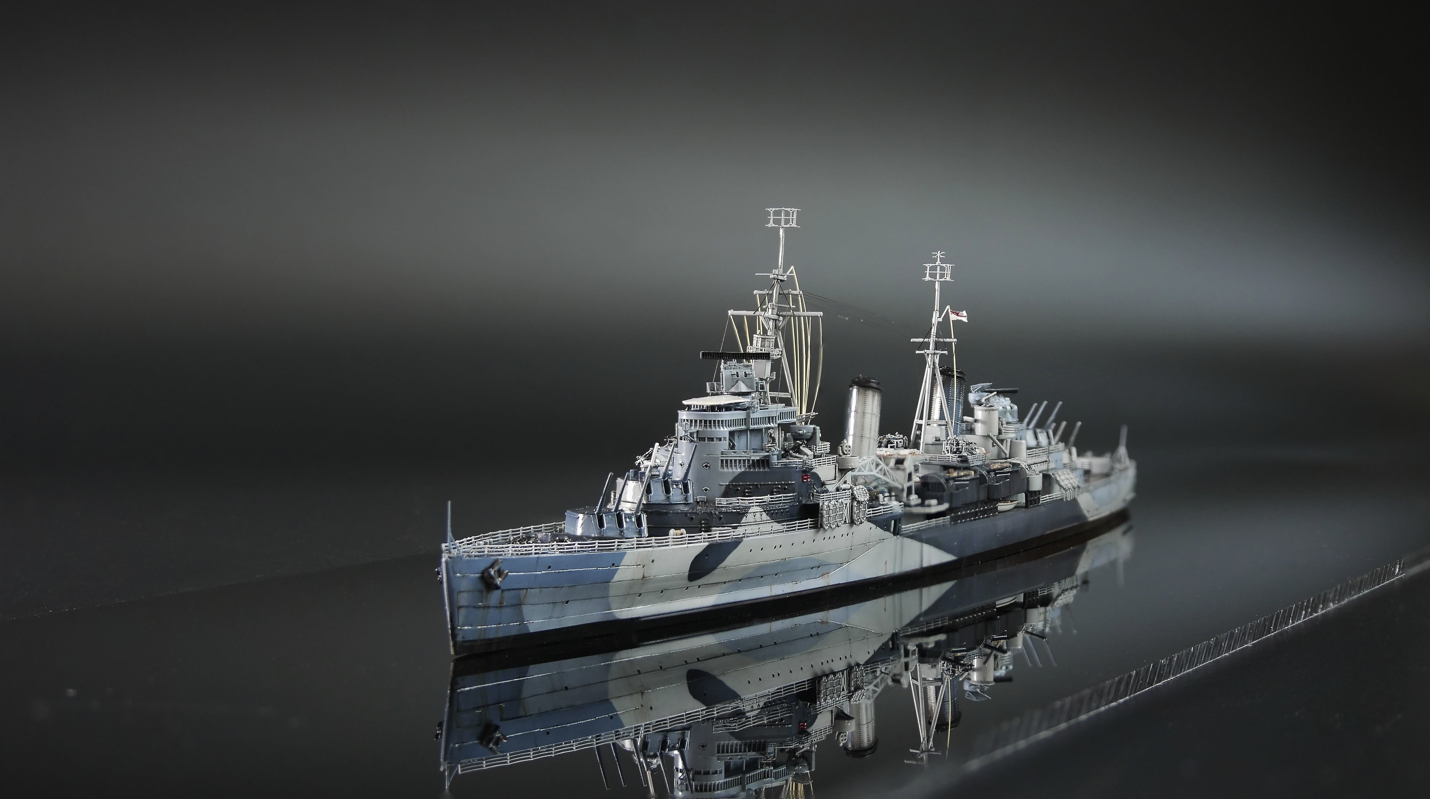 HMS Belfast upgrade set for Trumpeter kit 3D model 3D printable | CGTrader