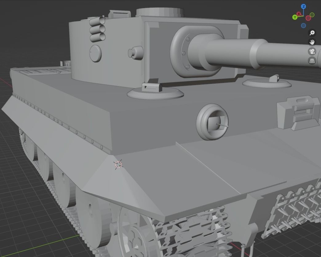 3D model Tiger Tank WW2 LowPoly VR / AR / low-poly | CGTrader