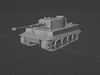 3D model Tiger Tank WW2 LowPoly VR / AR / low-poly | CGTrader
