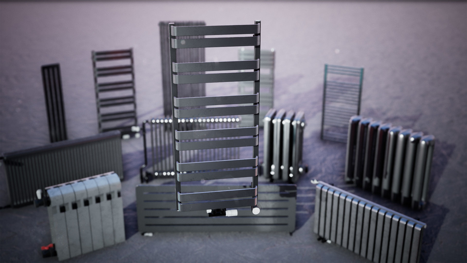 3D model Radiators 12 Assets VR / AR / low-poly | CGTrader