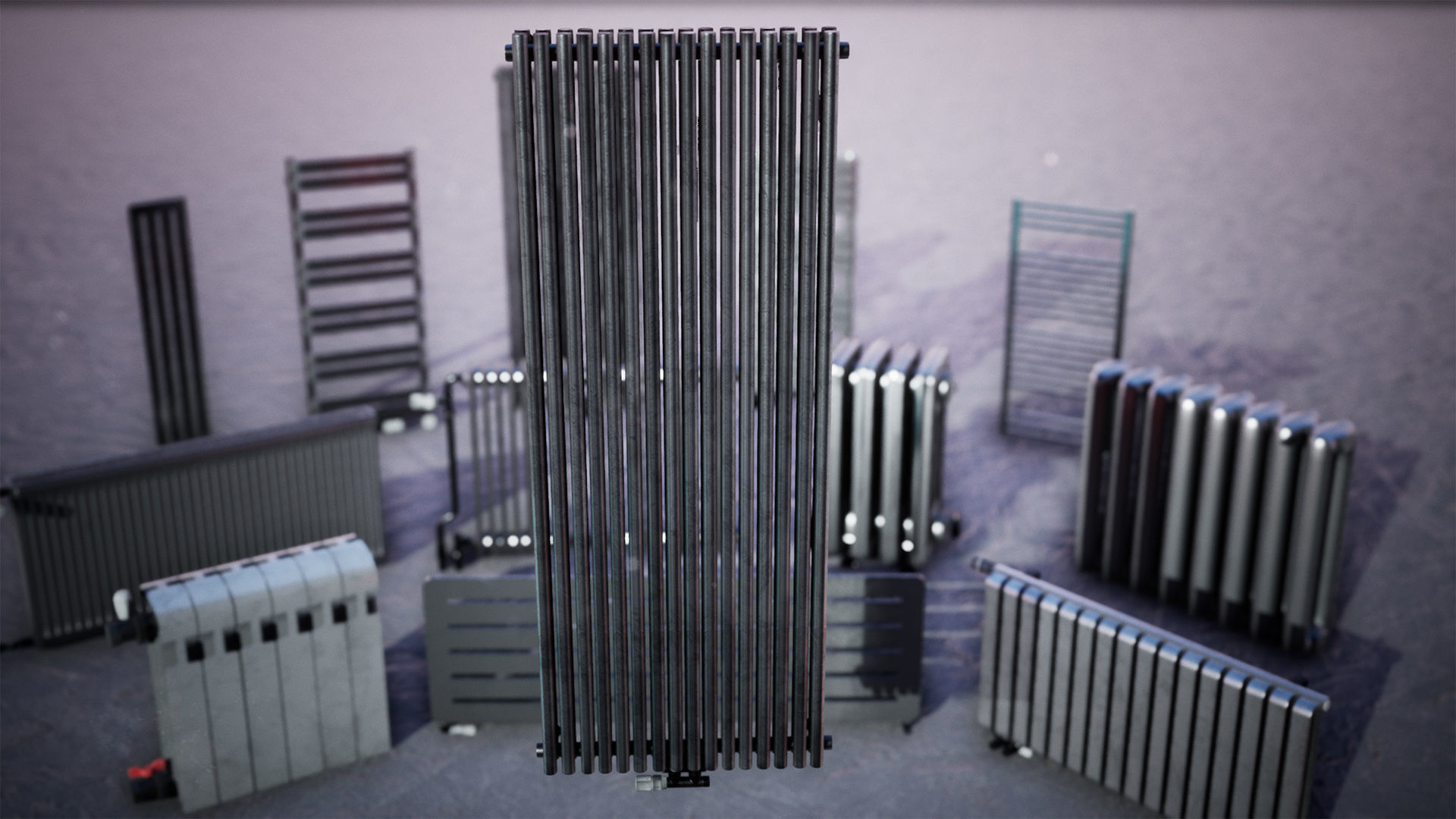 3D model Radiators 12 Assets VR / AR / low-poly | CGTrader