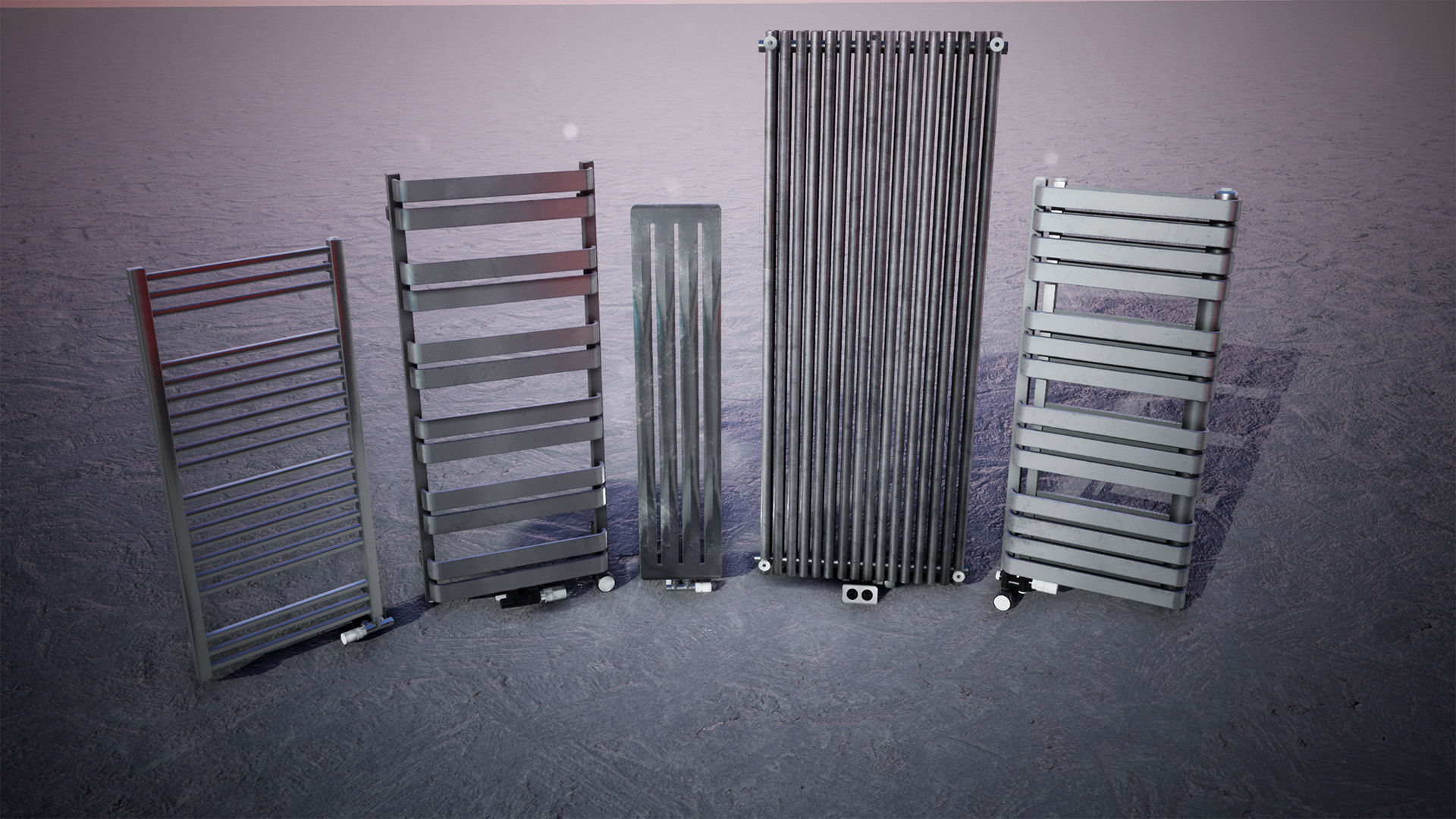 3D model Radiators 12 Assets VR / AR / low-poly | CGTrader