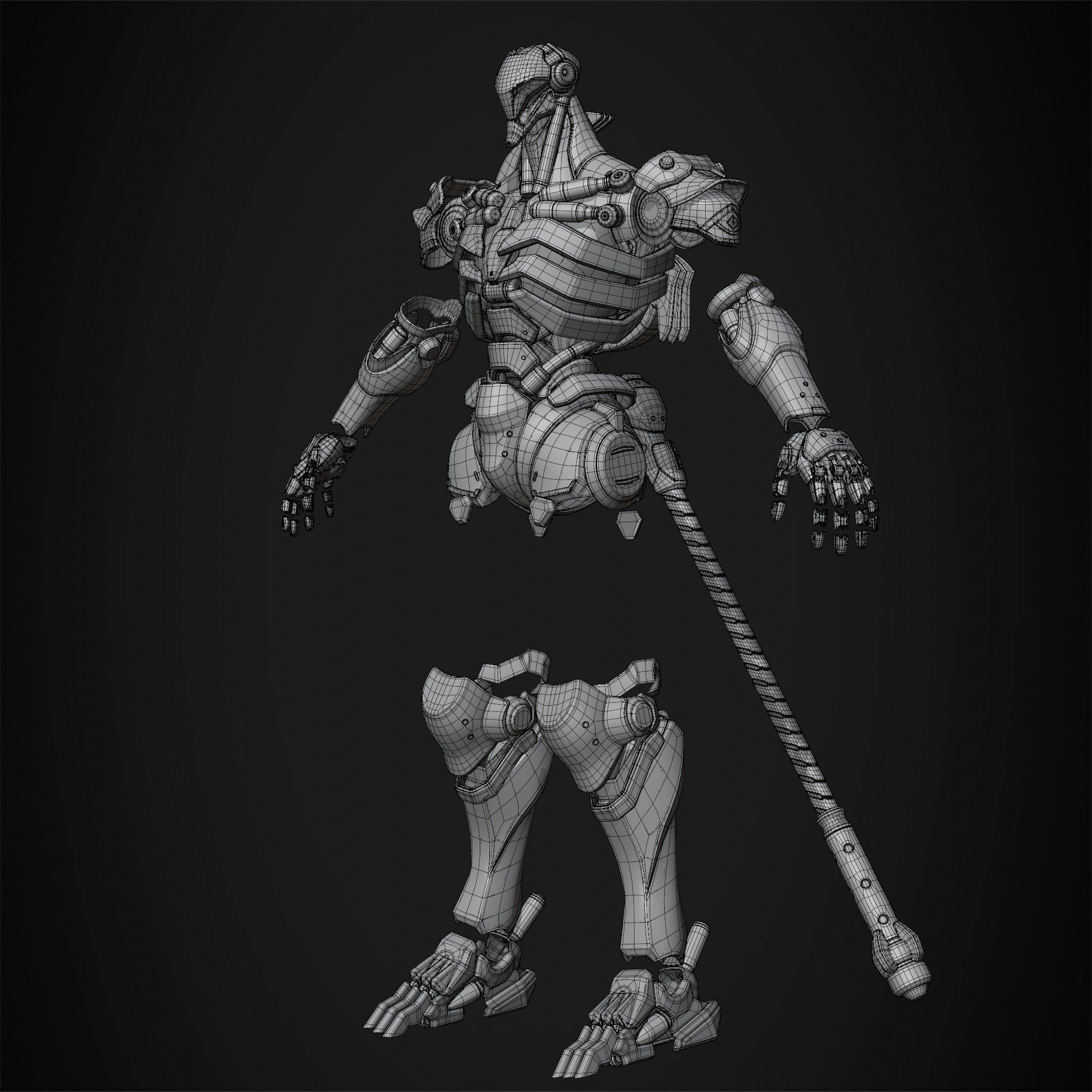 Overwatch 2 Ramattra Full Armor and Staff For Cosplay 3D Model ...