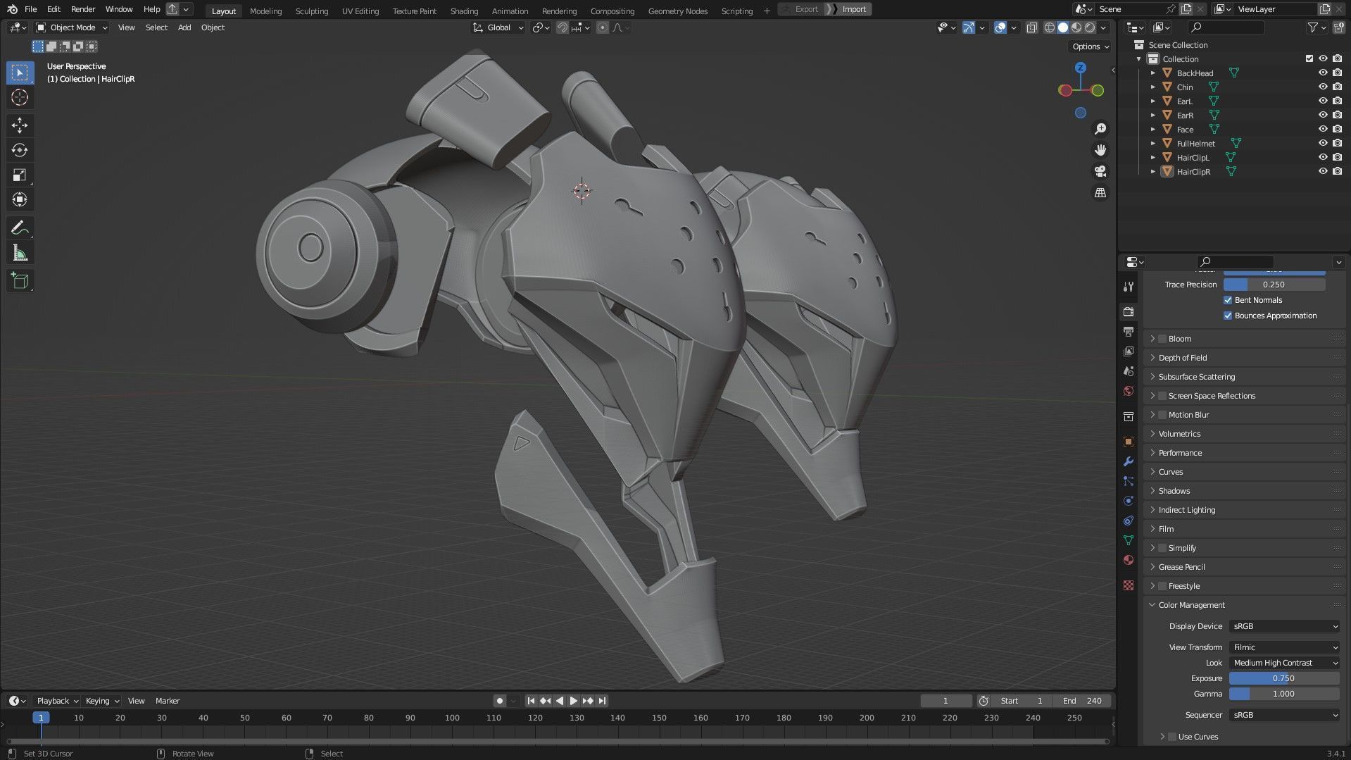 Overwatch 2 Ramattra Full Armor and Staff For Cosplay 3D Model ...