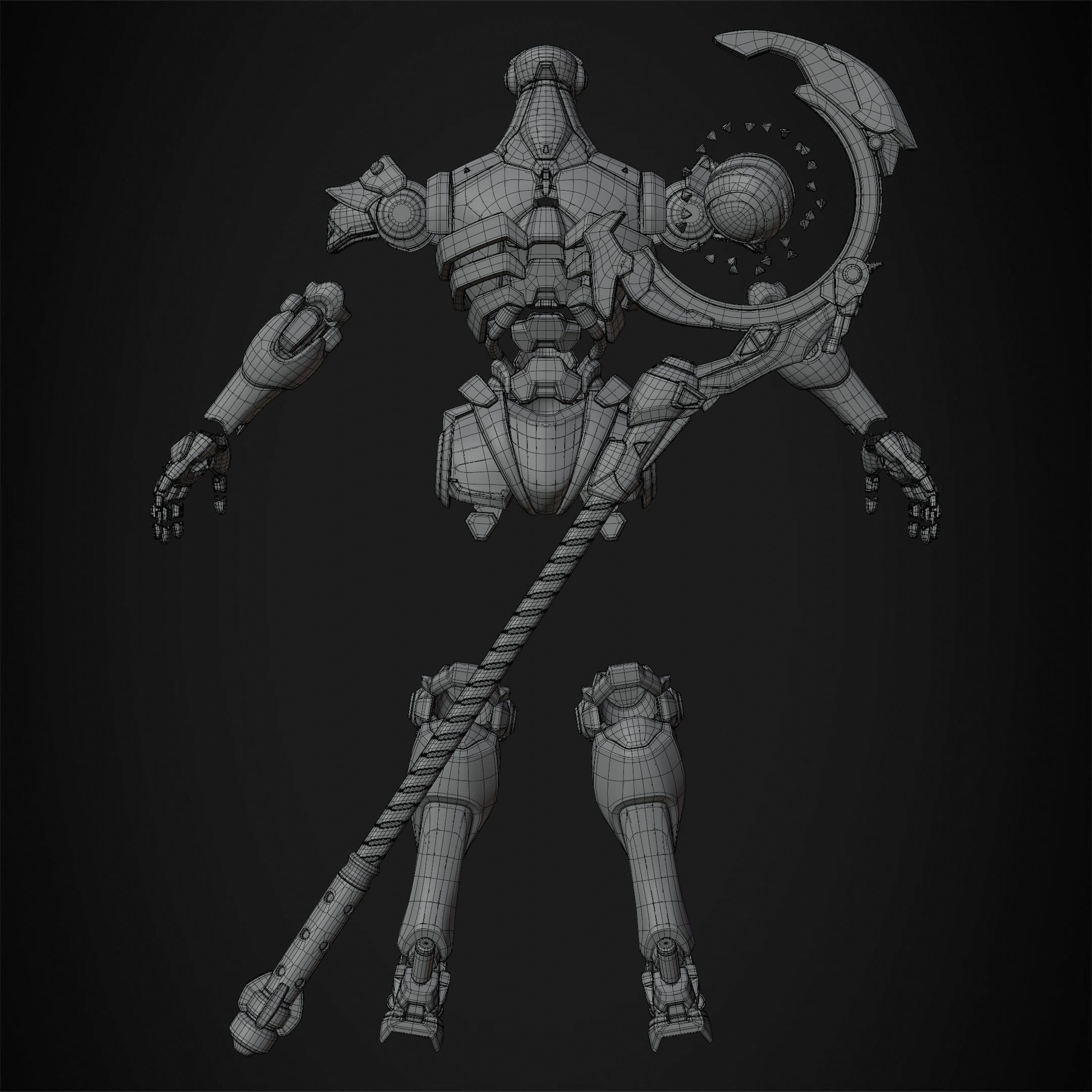 Overwatch 2 Ramattra Full Armor and Staff For Cosplay 3D Model ...