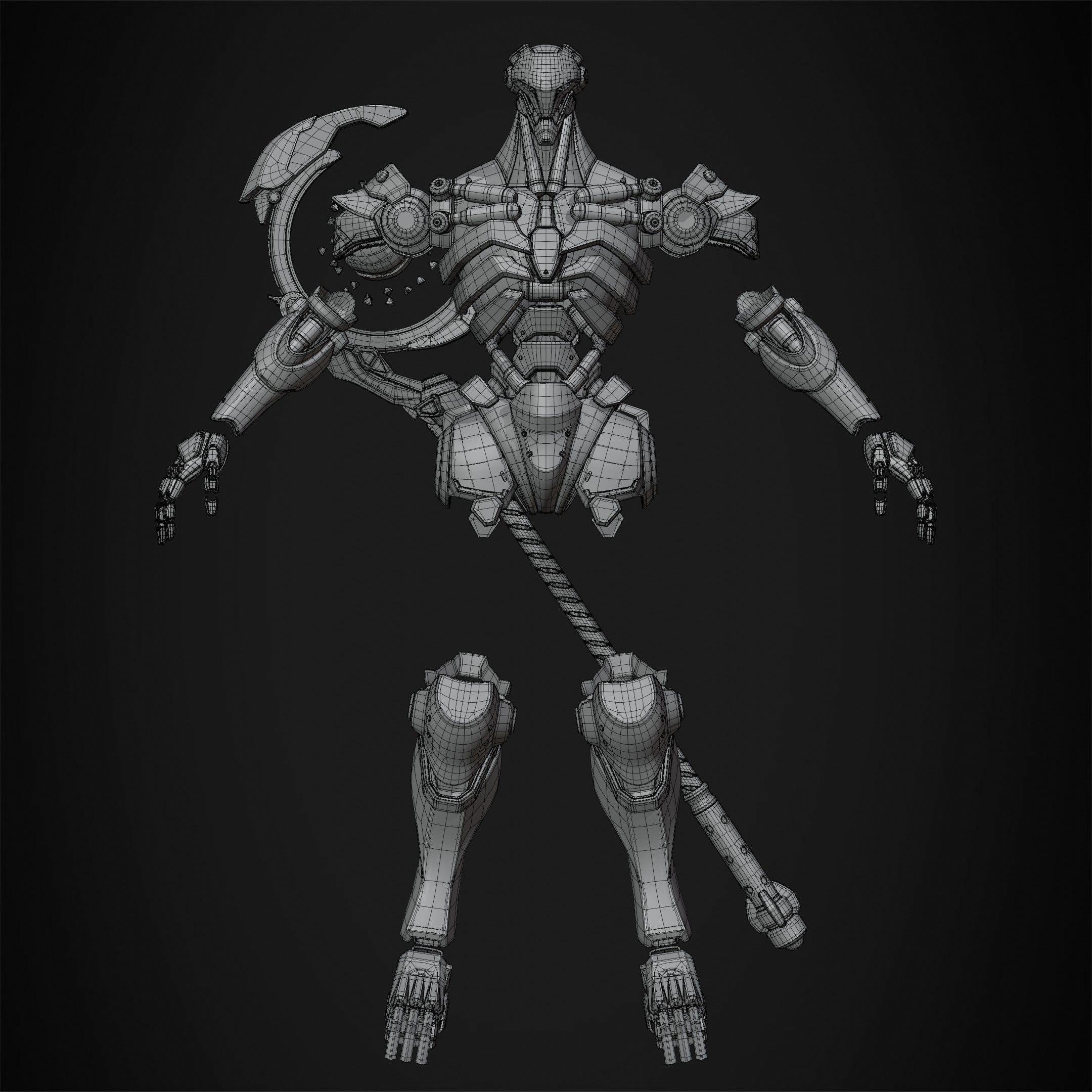 Overwatch 2 Ramattra Full Armor and Staff For Cosplay 3D Model ...