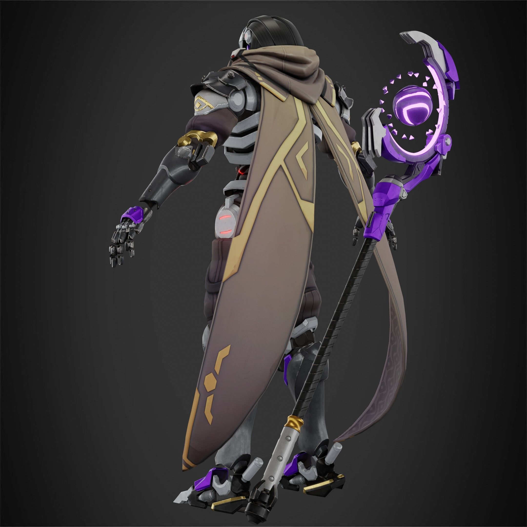 Overwatch 2 Ramattra Full Armor and Staff For Cosplay 3D Model ...