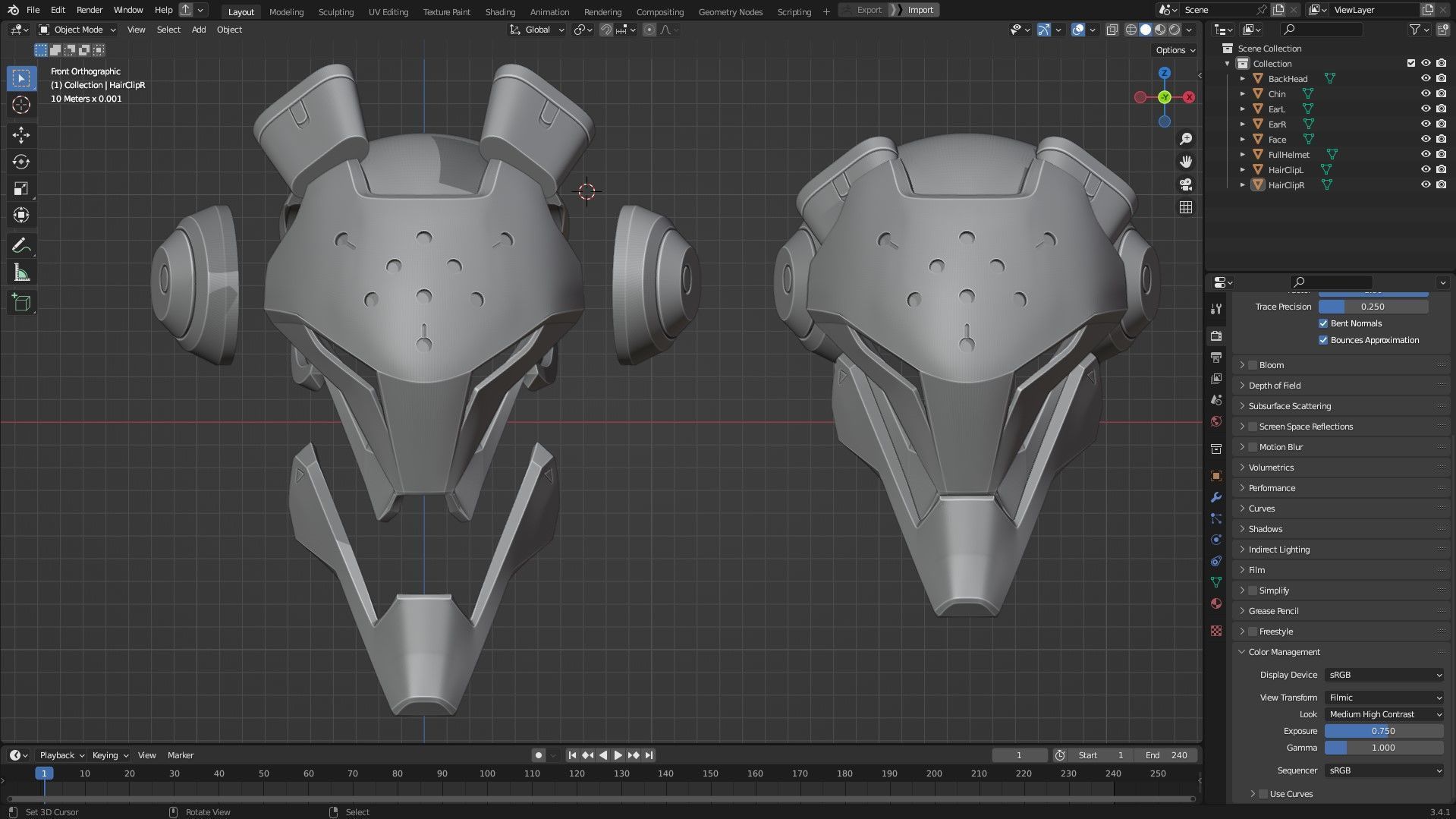 Overwatch 2 Ramattra Full Armor and Staff For Cosplay 3D Model ...