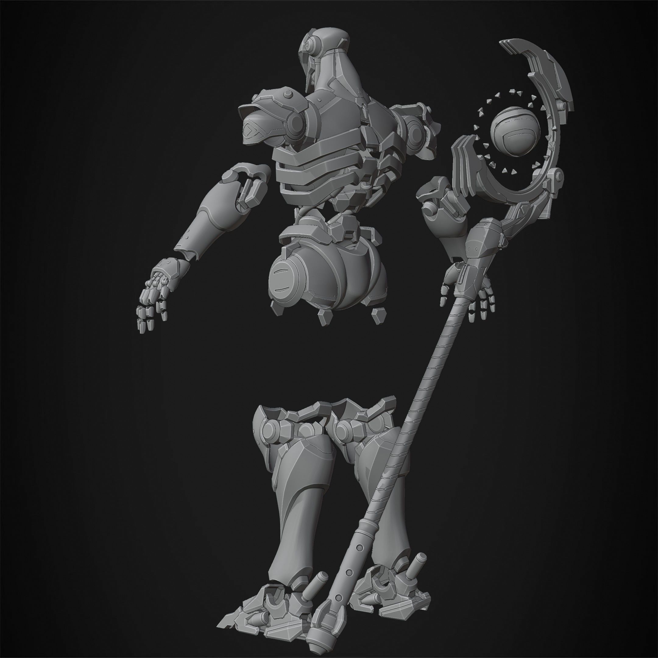 Overwatch 2 Ramattra Full Armor and Staff For Cosplay 3D Model ...