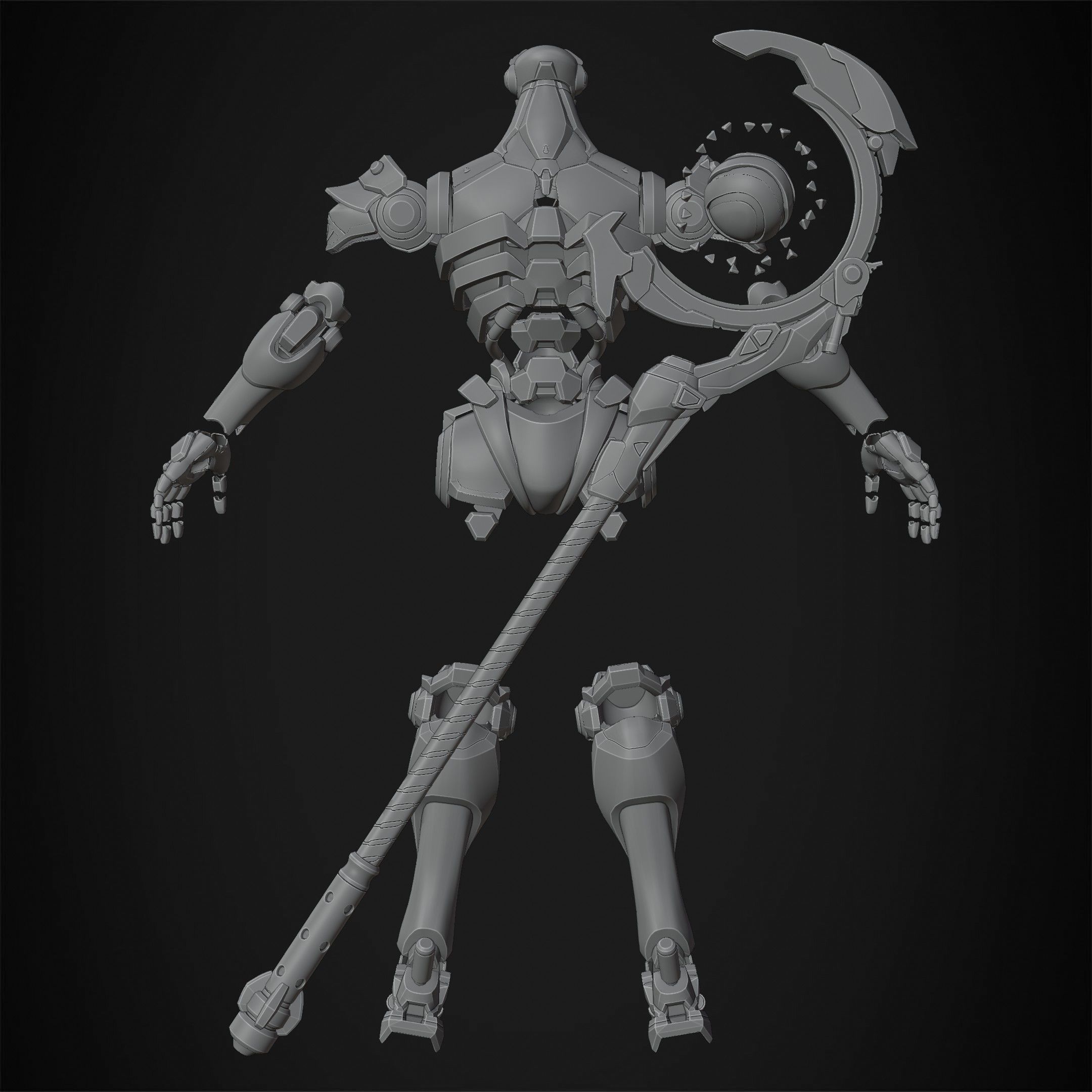 Overwatch 2 Ramattra Full Armor and Staff For Cosplay 3D Model ...