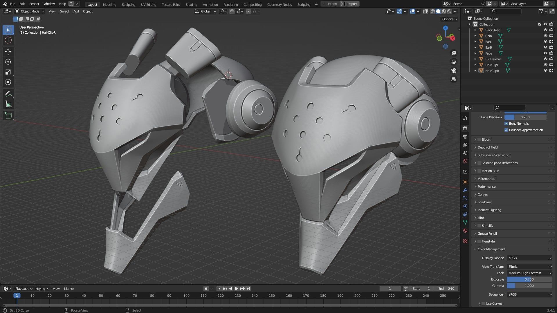 Overwatch 2 Ramattra Full Armor and Staff For Cosplay 3D Model ...