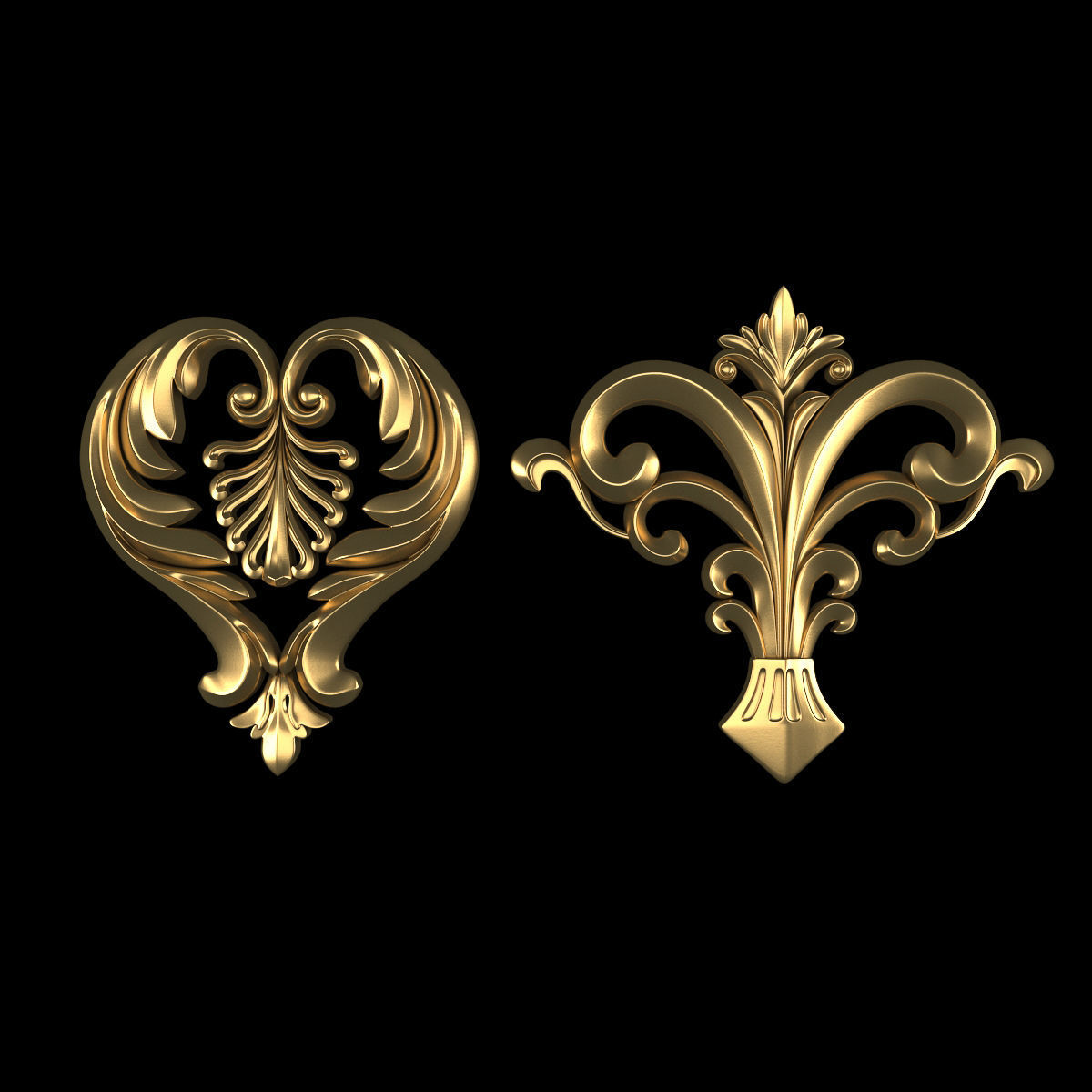 Ornament 80 3D model | CGTrader