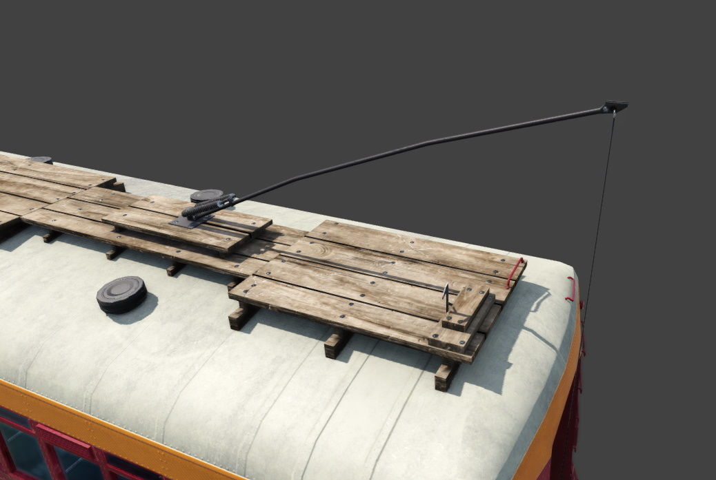 3D model Pacific Electric Interurban Car VR / AR / low-poly | CGTrader