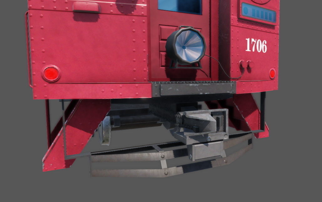 3D model Pacific Electric Interurban Car VR / AR / low-poly | CGTrader