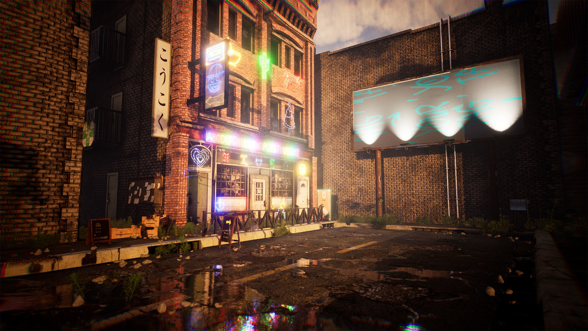 3D model Neon Signs 58 Assets VR / AR / low-poly | CGTrader