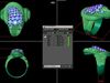 Snake Ring New Design Cad ANM 18 3D model | CGTrader