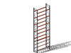 Pallet rack 9 meter height 3D model | CGTrader