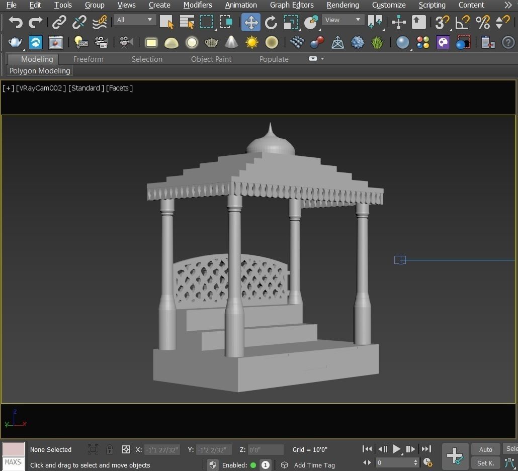 hindu temple 3D model | CGTrader