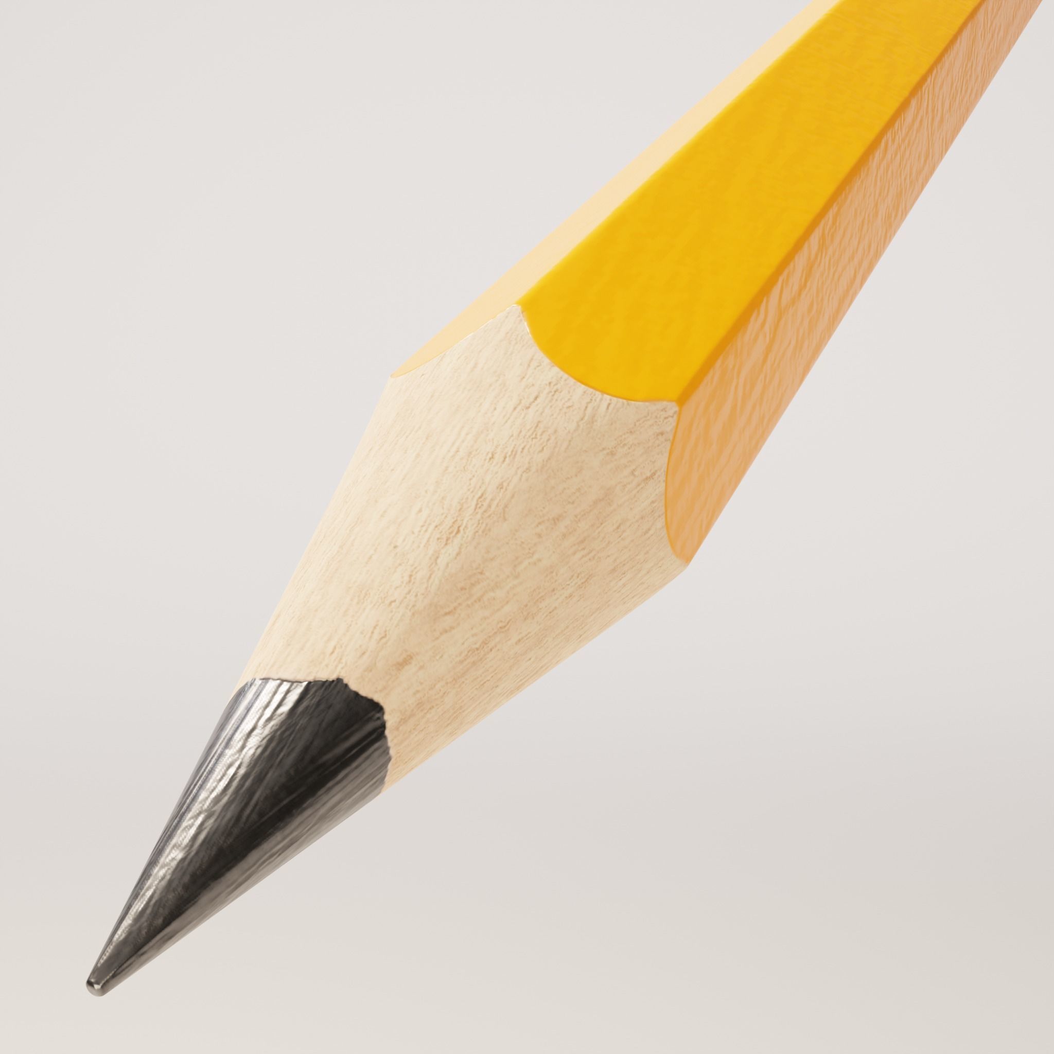 Pencil 3D model | CGTrader