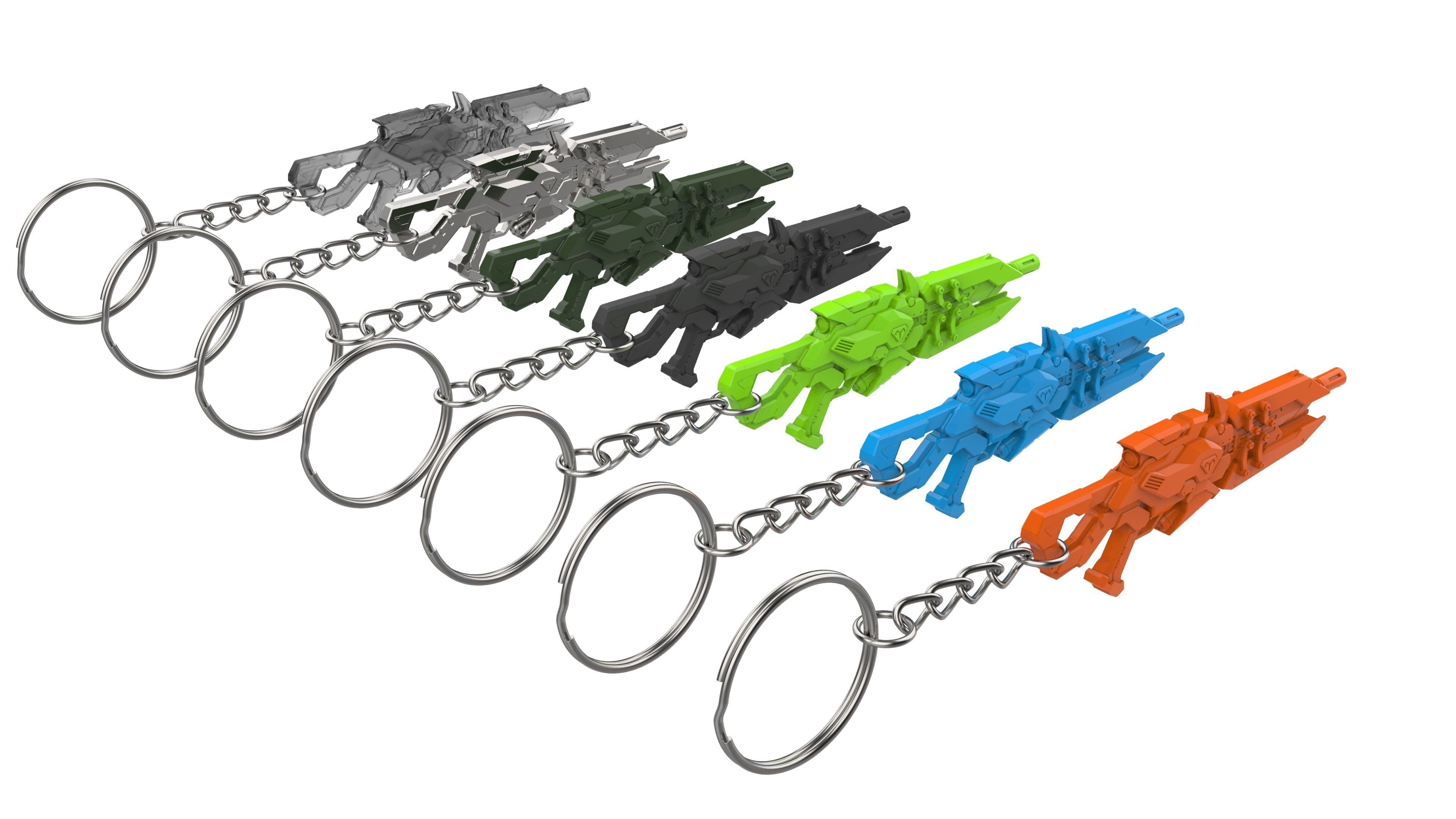 Keychain - Widowmaker Talon Skin Sniper Rifle - Overwatch - STL 3D ...