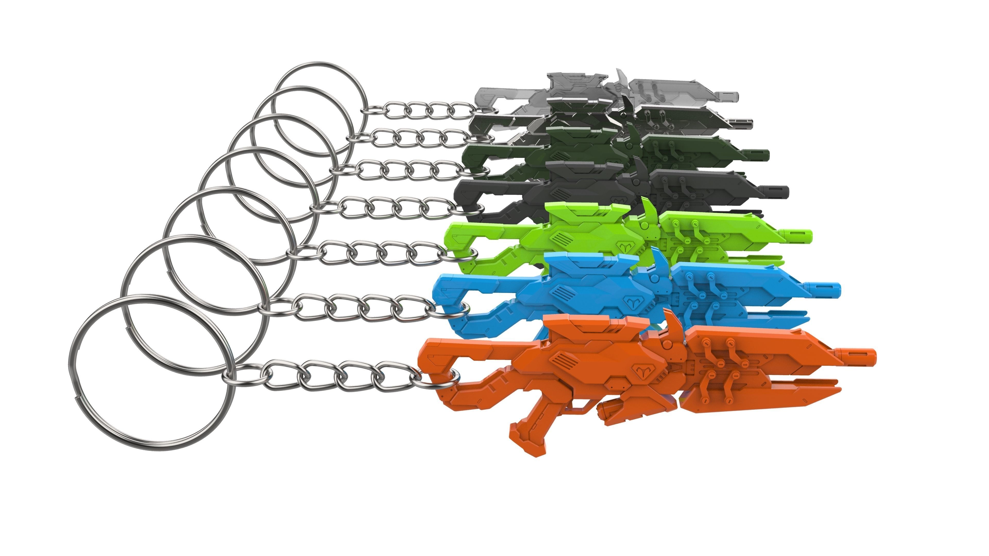 Keychain - Widowmaker Talon Skin Sniper Rifle - Overwatch - STL 3D ...