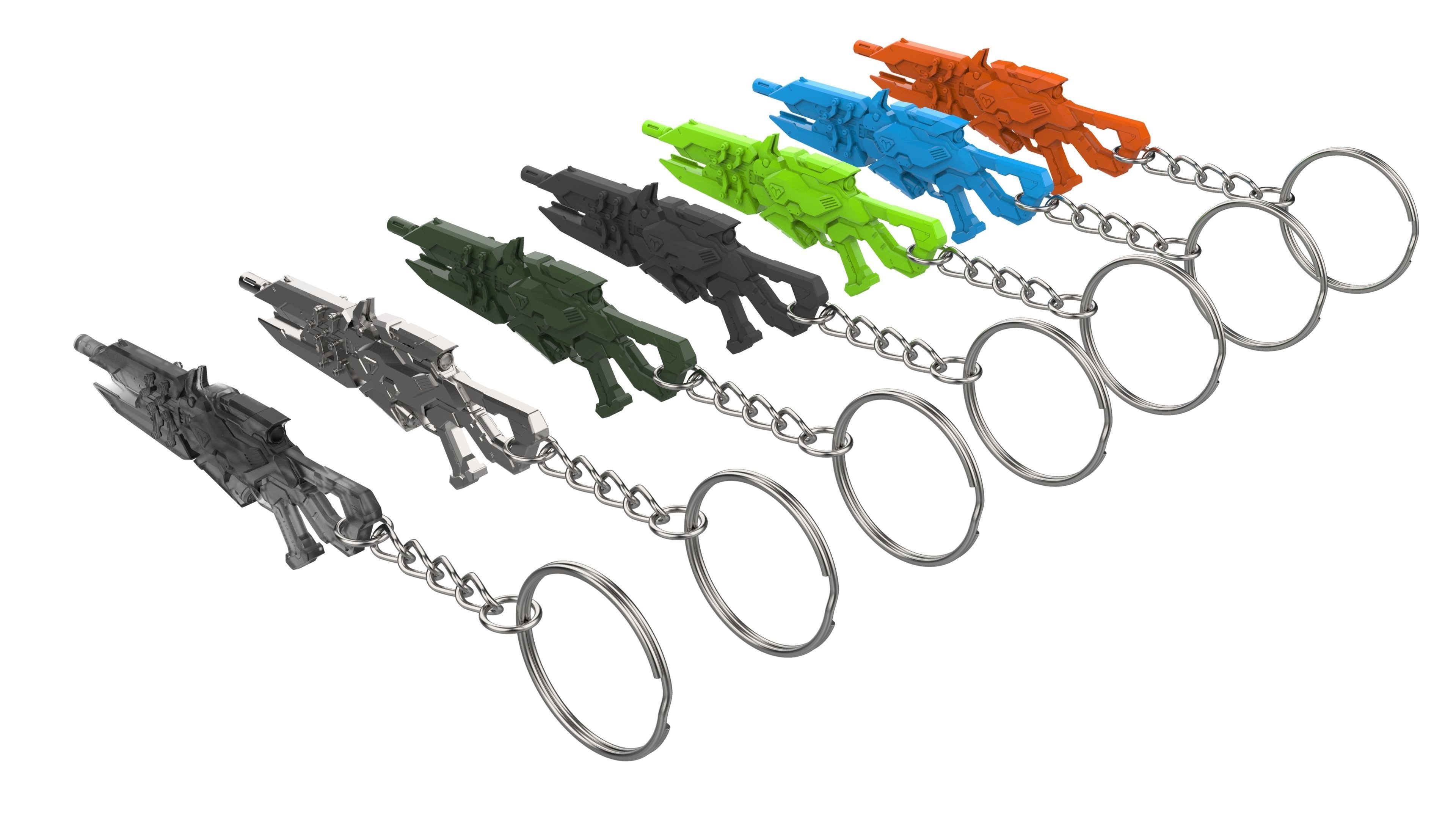 Keychain - Widowmaker Talon Skin Sniper Rifle - Overwatch - STL 3D ...