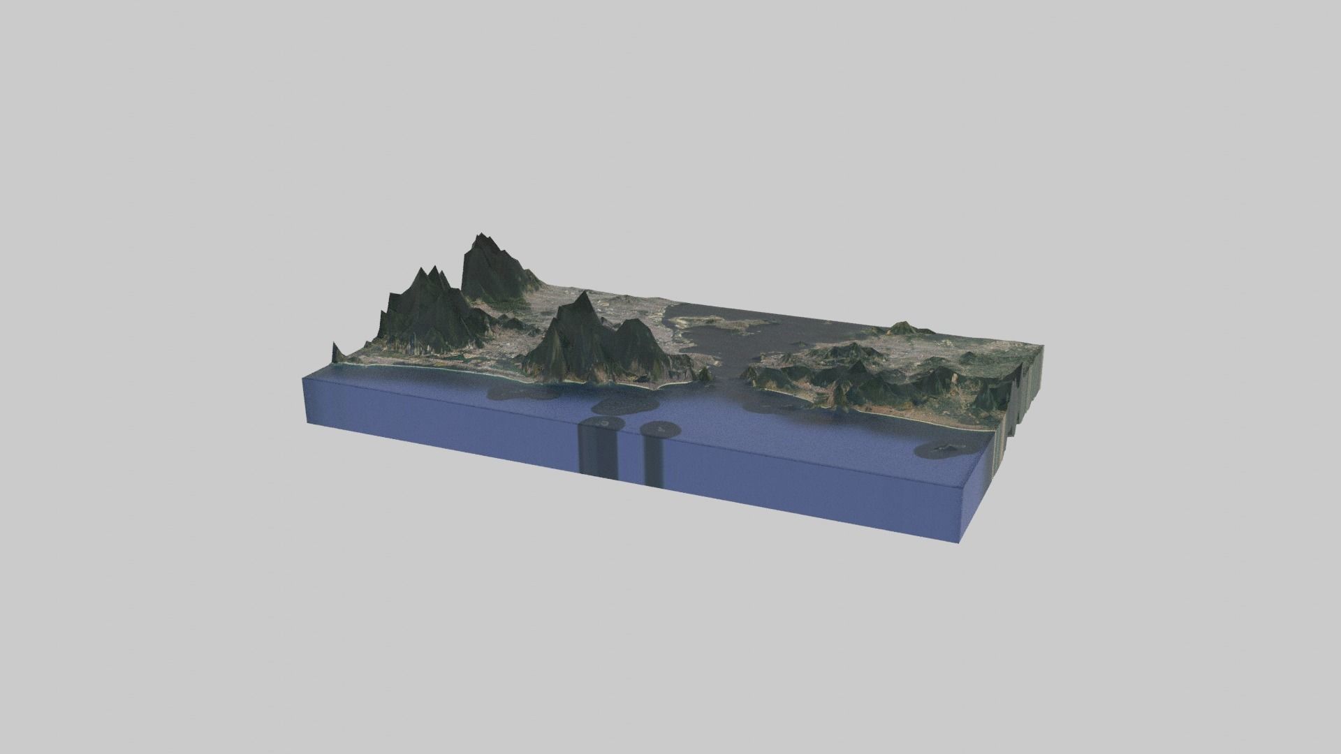 3D model Rio de Janeiro City VR / AR / low-poly | CGTrader