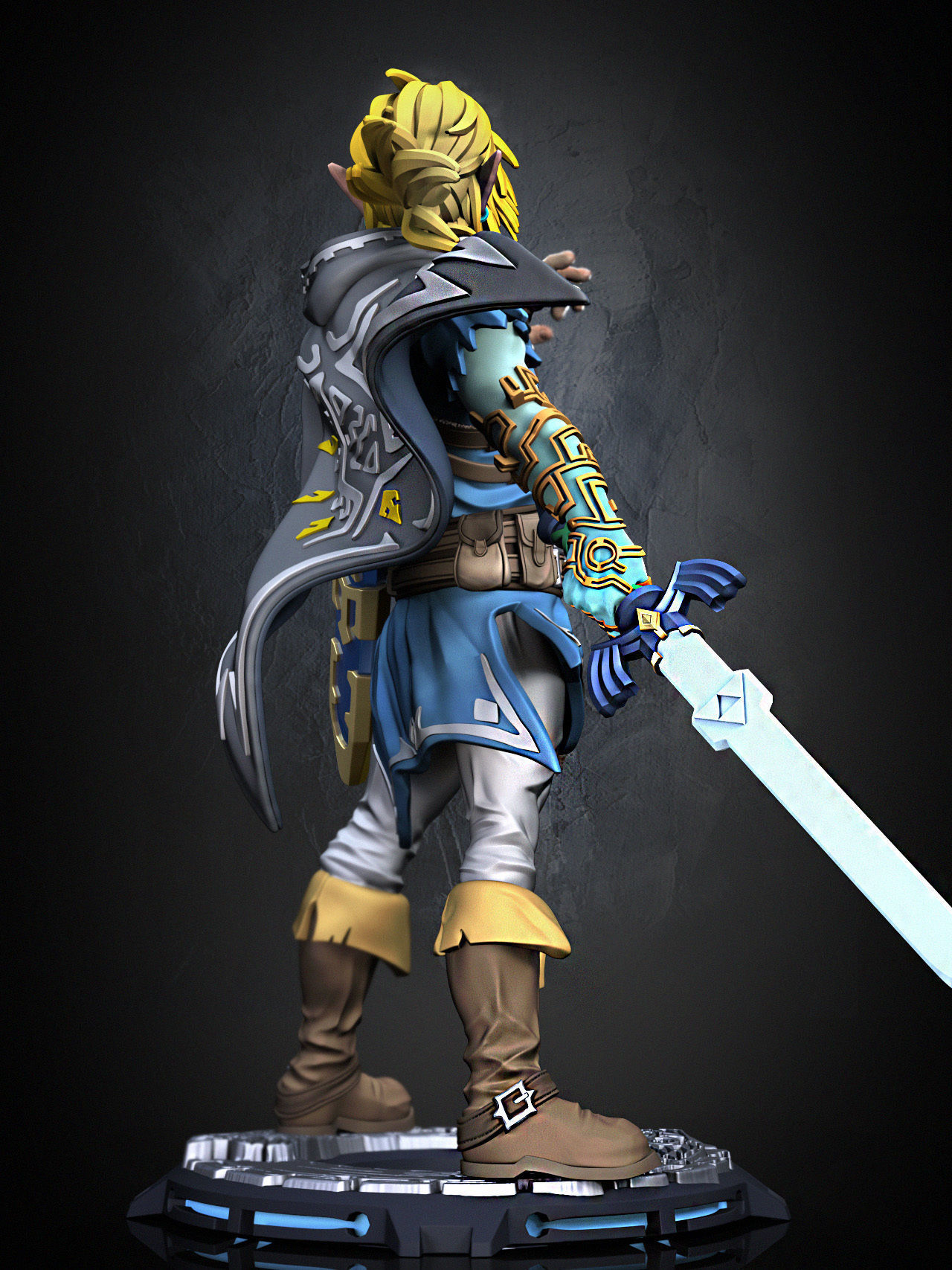 Link Fan Art 3D model 3D printable | CGTrader