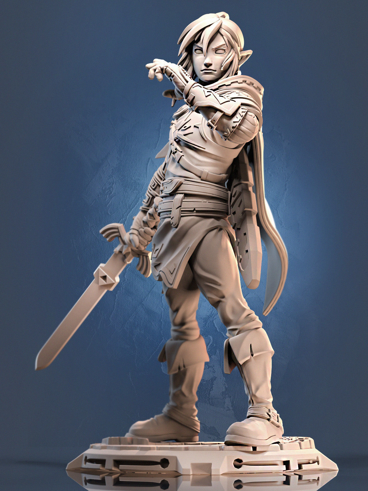 Link Fan Art 3D model 3D printable | CGTrader