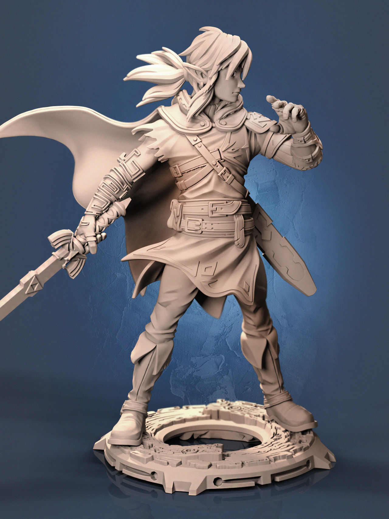 Link Fan Art 3D model 3D printable | CGTrader