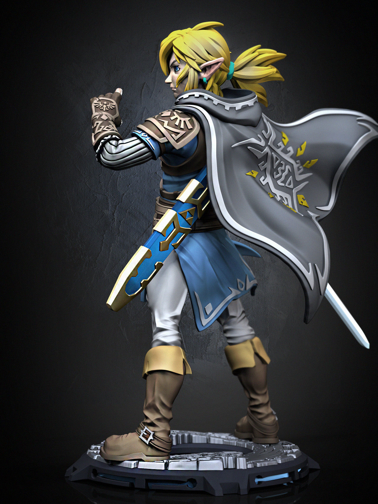 Link Fan Art 3D model 3D printable | CGTrader