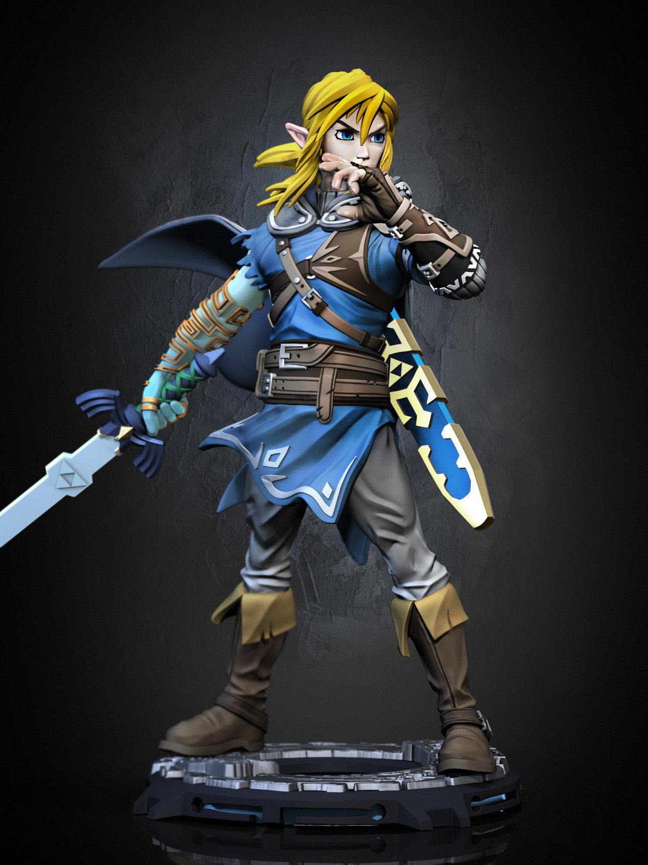 Link Fan Art 3D model 3D printable | CGTrader